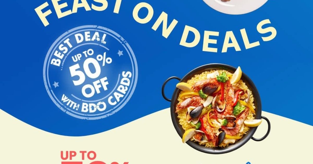 Up to 50% OFF BDO Dining Deals at The… | The Beat Manila