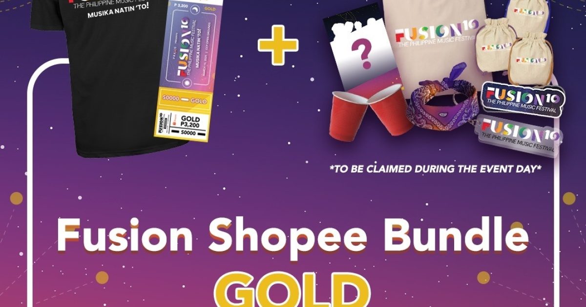 Fusion Music Festival 2025 Shopee Bundle | The Beat Manila