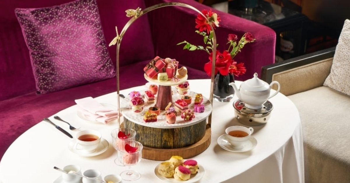 Lady in Red Afternoon Tea set inclusive… | The Beat Bangkok