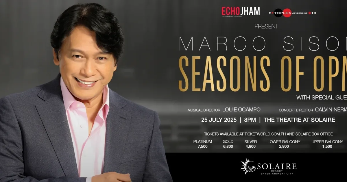 Marco Sison Seasons of OPM | The Beat Manila