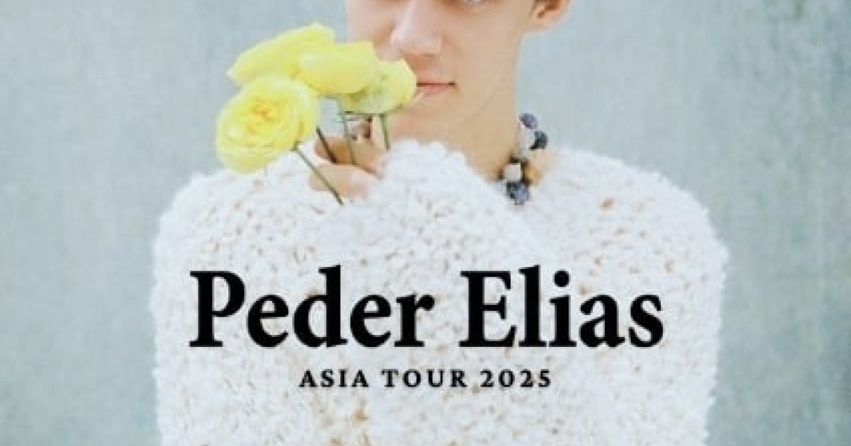 Peder Elias Asia Tour 2025 in Manila | The Beat Manila