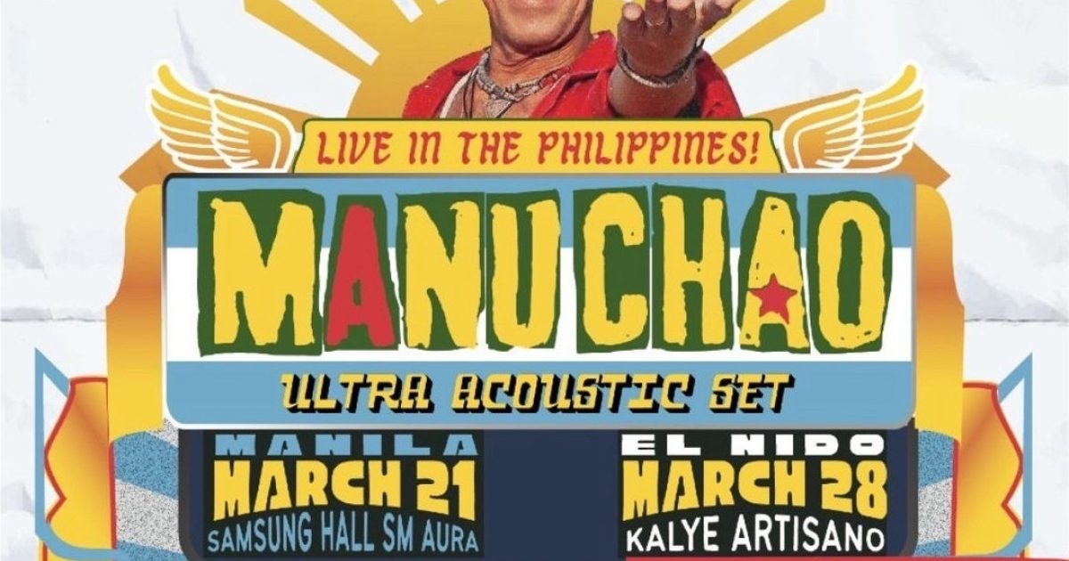 Manu Chao Concert Tour in Philippines | The Beat Manila
