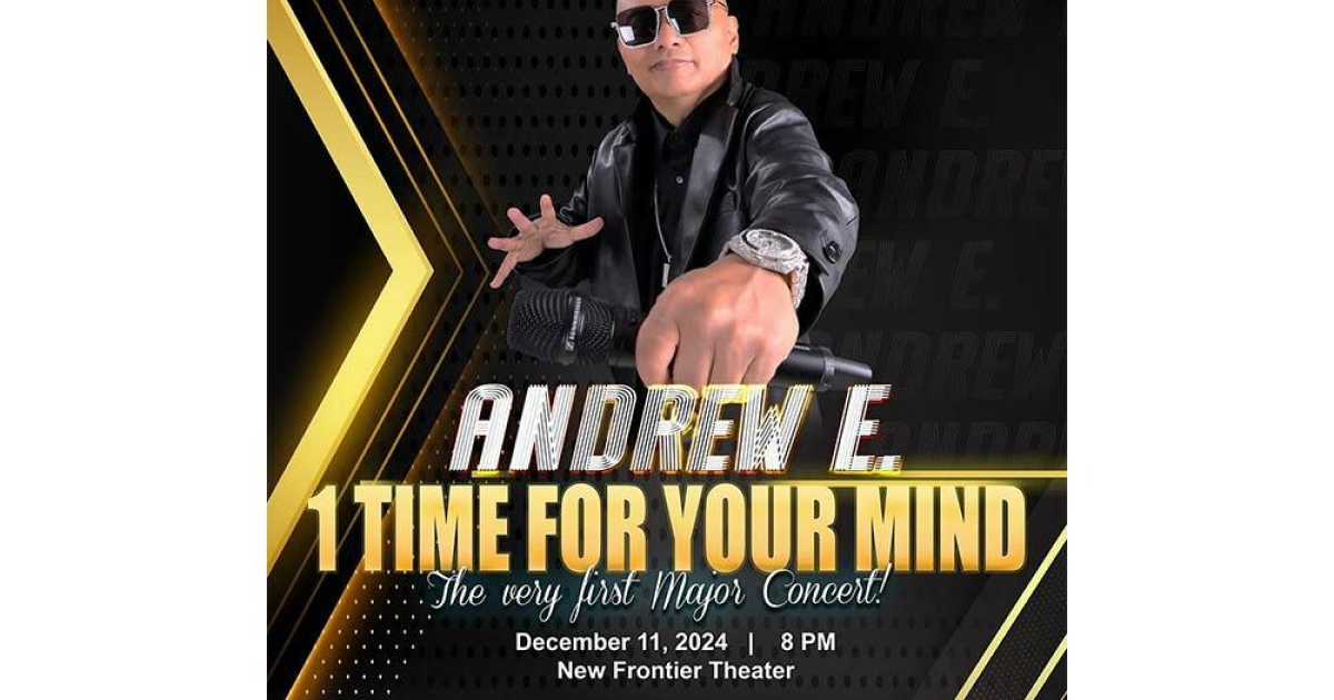 ANDREW E. - 1 Time For Your Mind | The Beat Manila