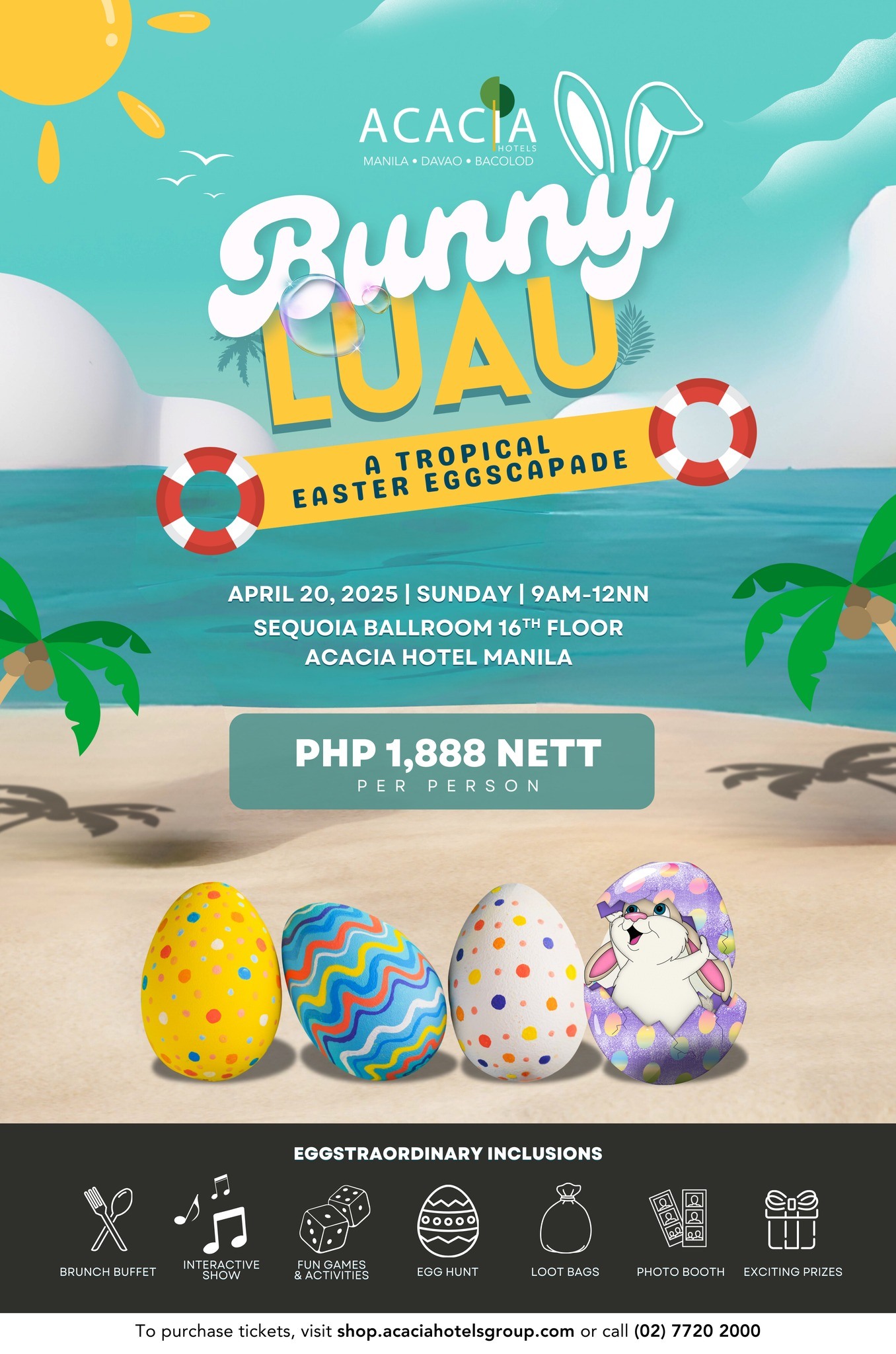 Bunny Luau - A Tropical Easter Eggscapade | The Beat Manila