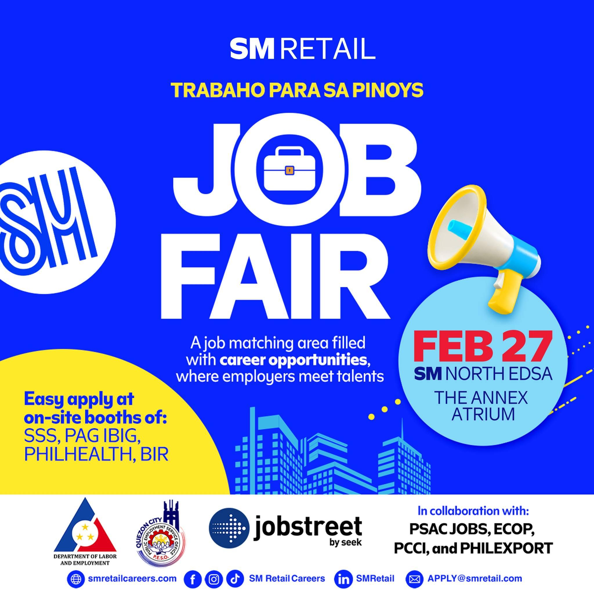 SM Retail JOB FAIR | The Beat Manila