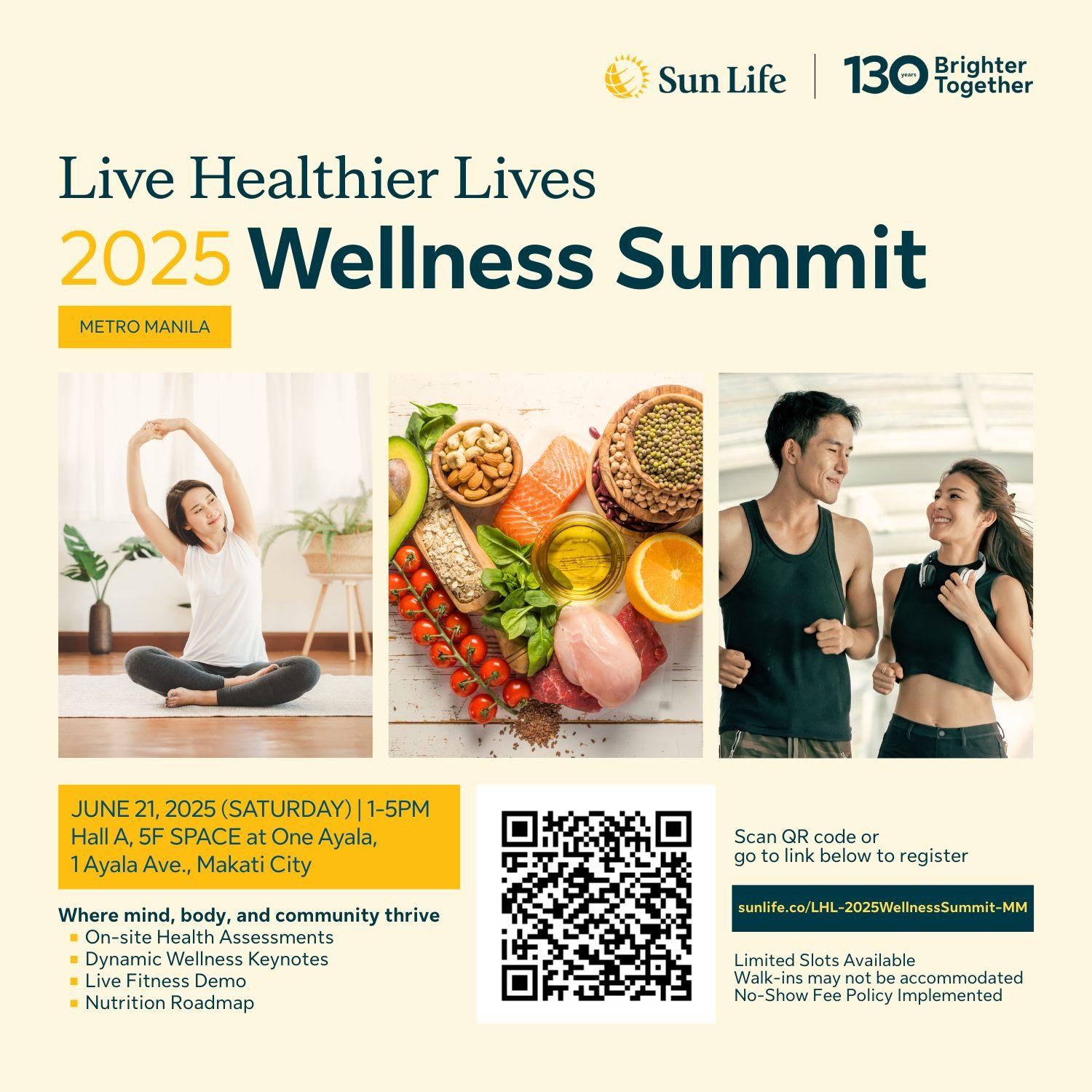 Live Healthier Lives: Wellness Summit 2025 | The Beat Manila