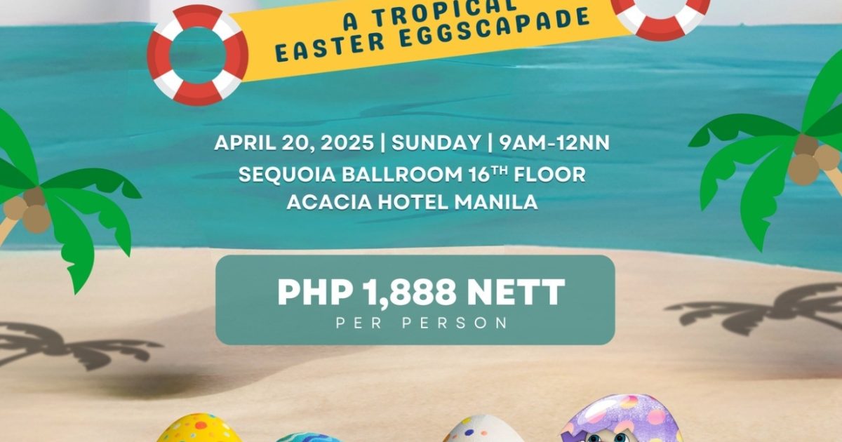 Bunny Luau - A Tropical Easter Eggscapade | The Beat Manila
