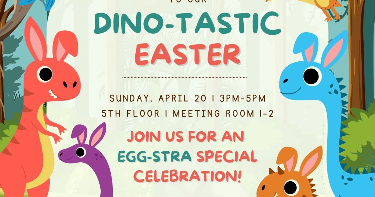 Dino-Tastic Easter | The Beat Manila