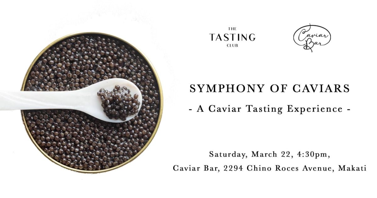 Symphony of Caviars - A Caviar Tasting… | The Beat Manila