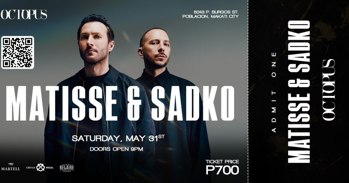 Matisse & Sadko Live at Octopus Makati | The Beat Manila