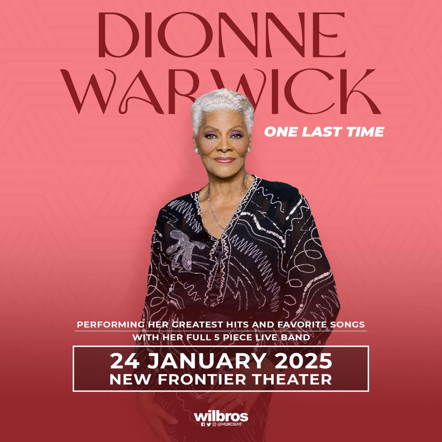 DIONNE WARWICK - ONE LAST TIME | The Beat Manila