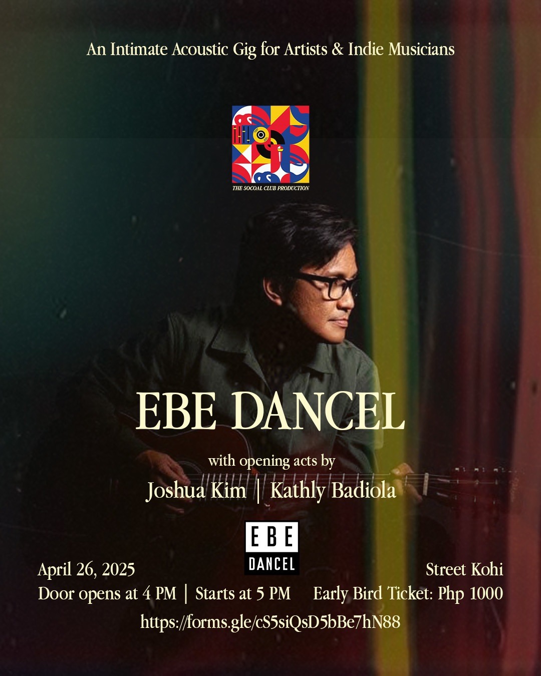 EBE DANCEL Live at The Social Club at… | The Beat Manila