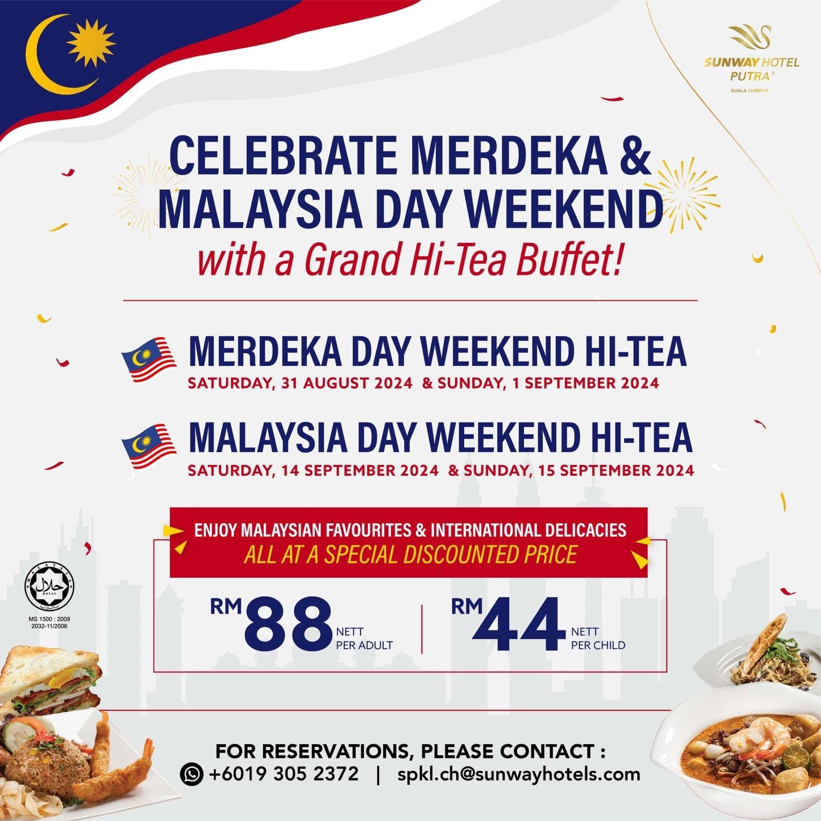 Merdeka & Hari Malaysia Day Hi-Tea… | The Beat Kuala Lumpur