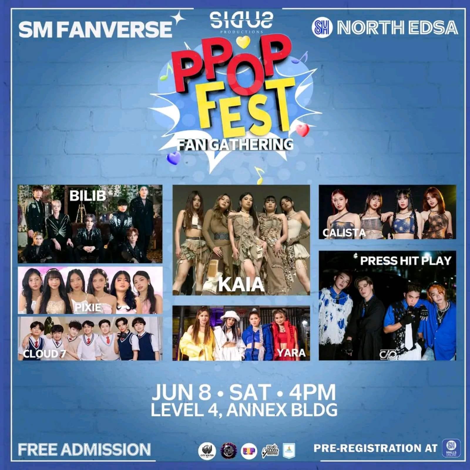 PPOP Fest Fan Gathering at SM North EDSA | The Beat Manila