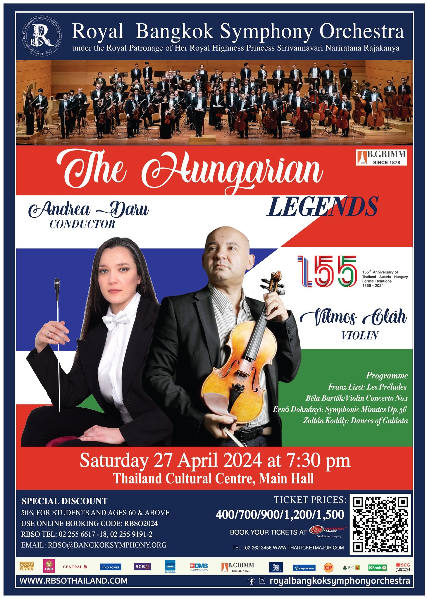 RBSO 2024: The Hungarian Legends | The Beat Bangkok