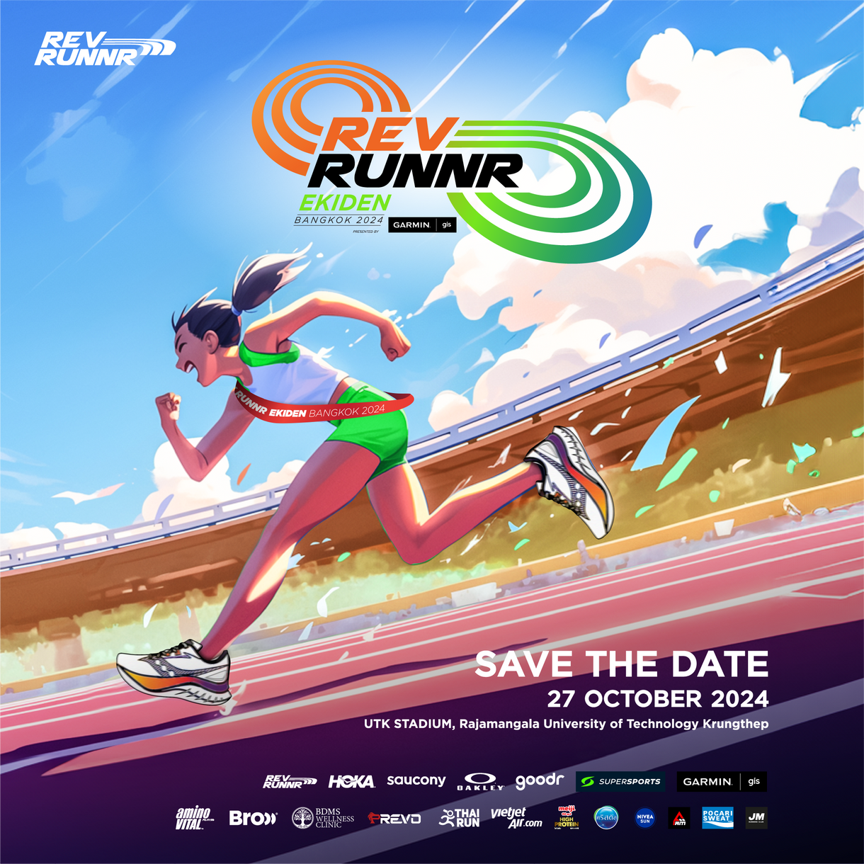 REV RUNNR EKIDEN Bangkok 2024 | The Beat Bangkok