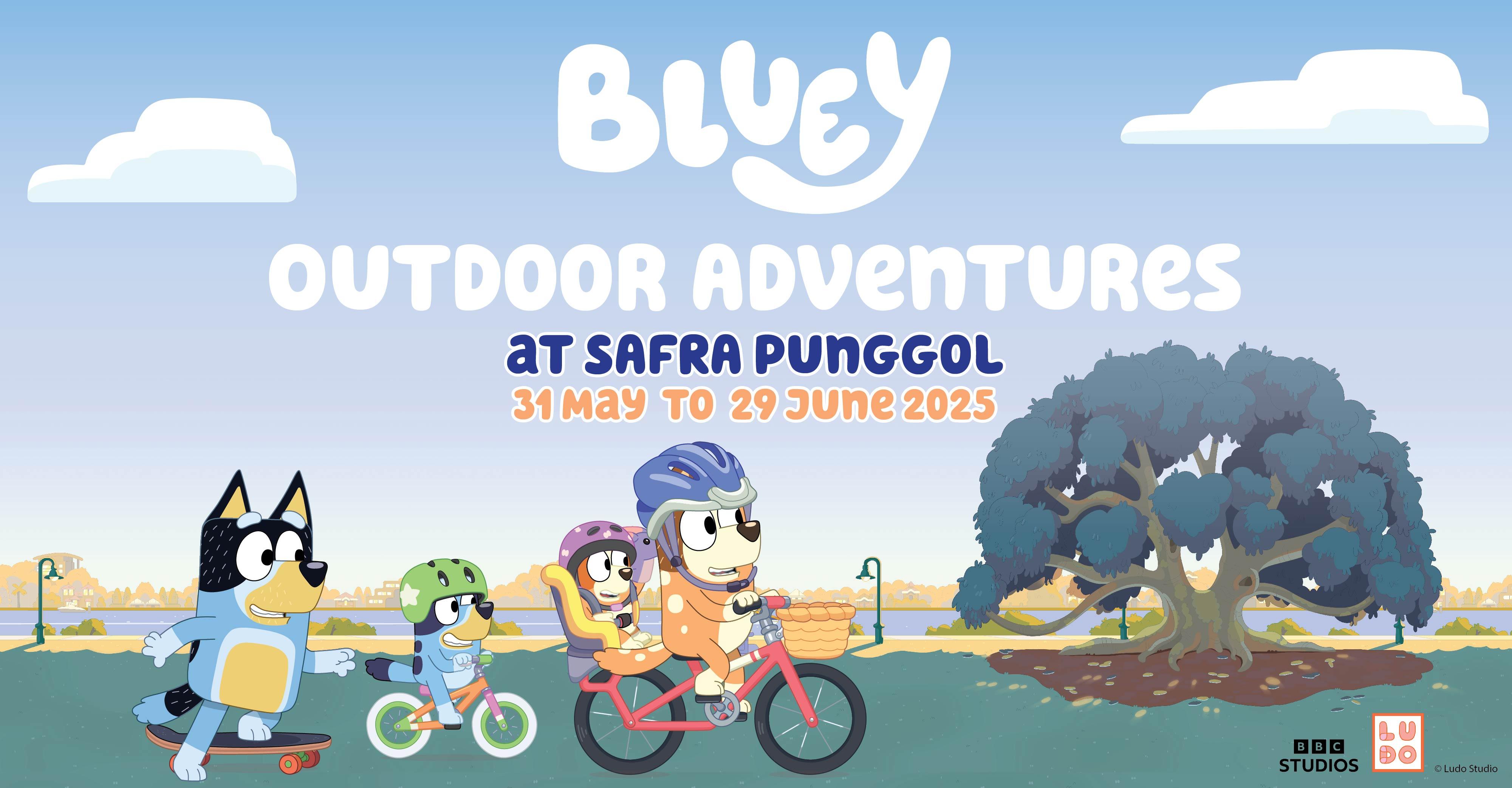 Bluey Outdoor Adventures at SAFRA… | The Beat Singapore