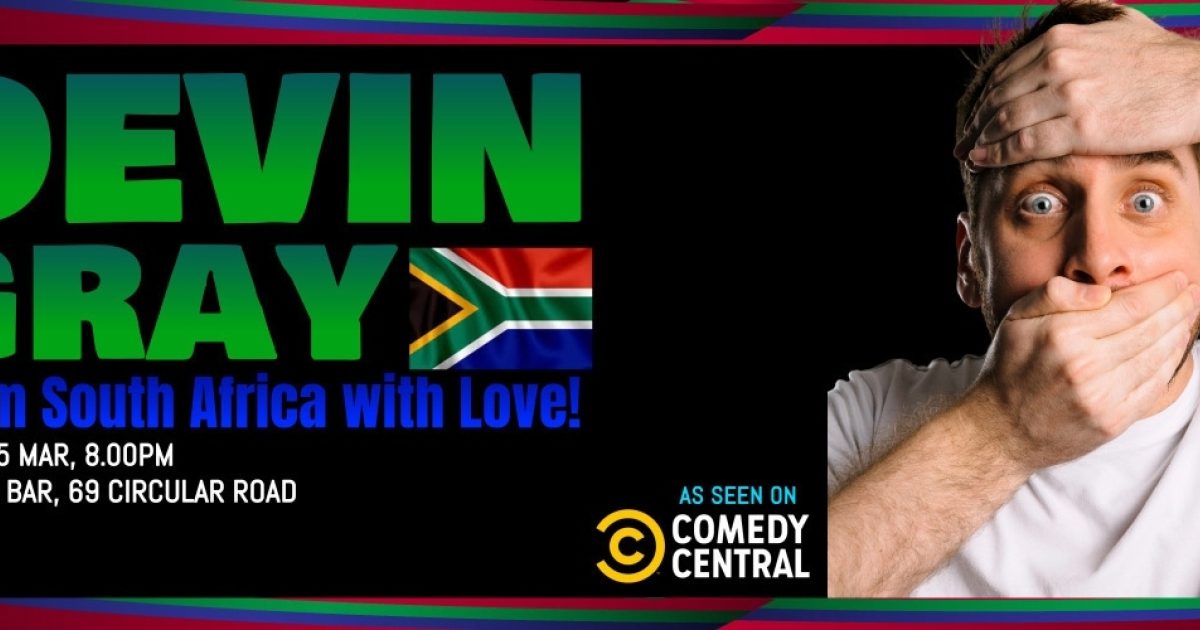 DEVIN GRAY – From South Africa with… | The Beat Singapore