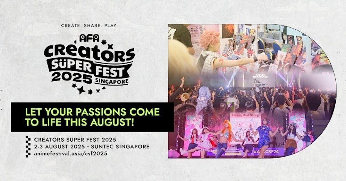 AFA CREATOR SUPER FEST 2025 | The Beat Singapore