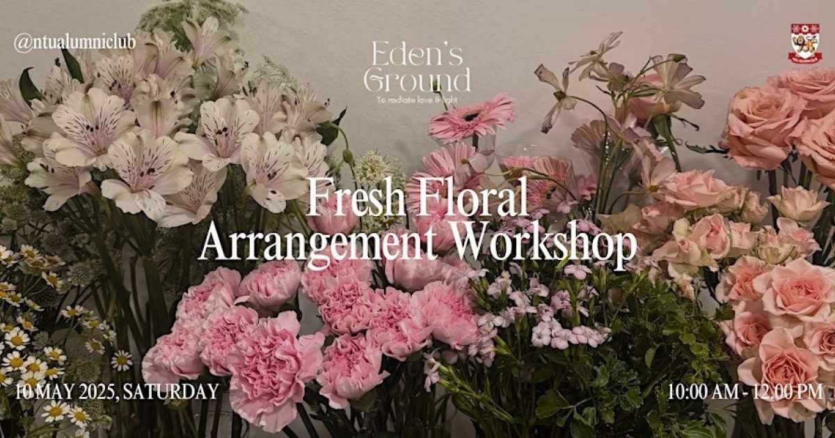 Fresh Floral Arrangement Workshop | The Beat Singapore