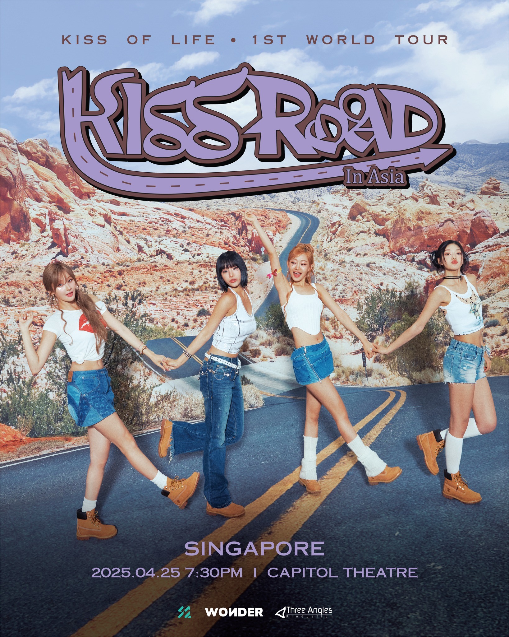 Kiss of Life 2025 1st World Tour 'Kiss… | The Beat Singapore