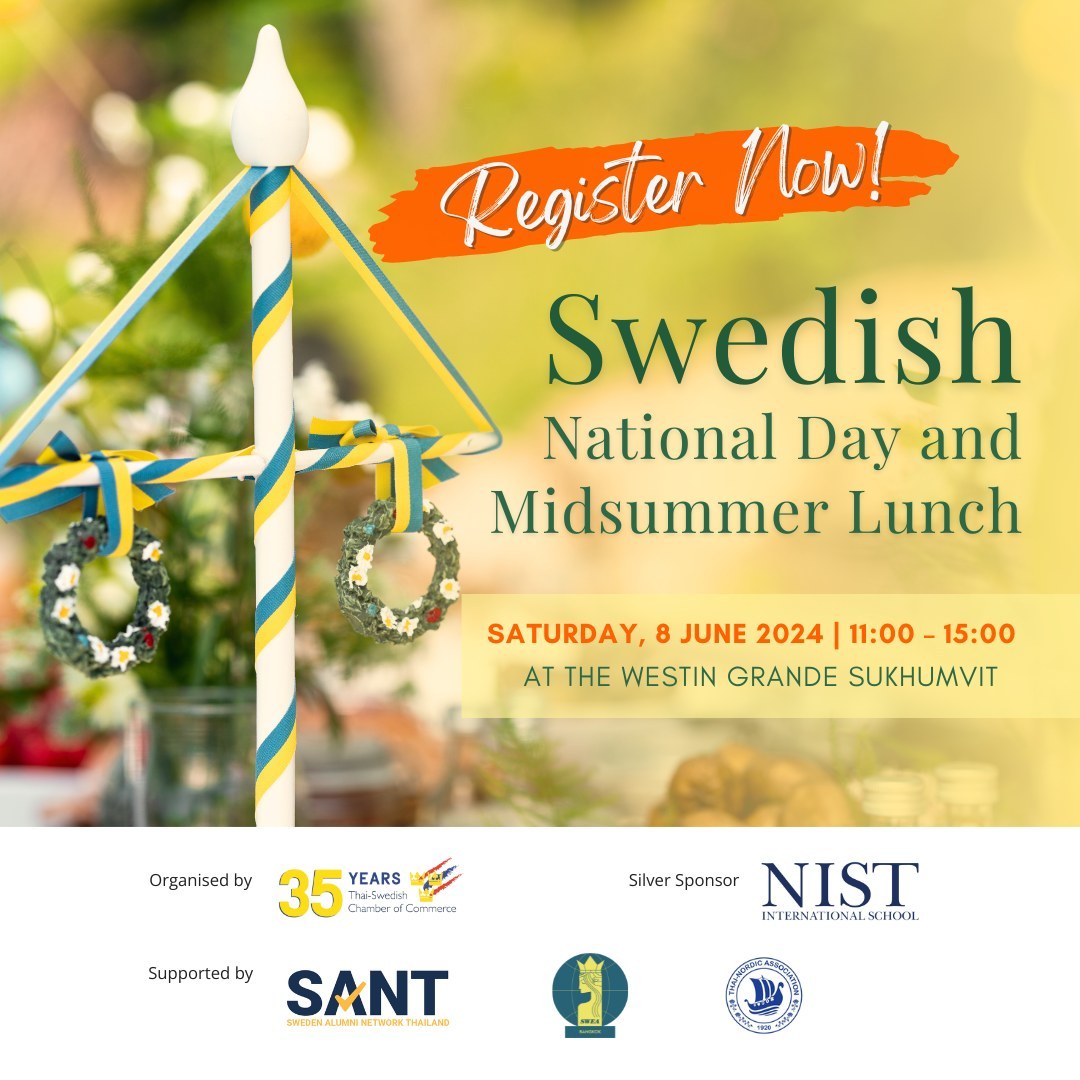 SweCham's Swedish National Day and… | The Beat Bangkok