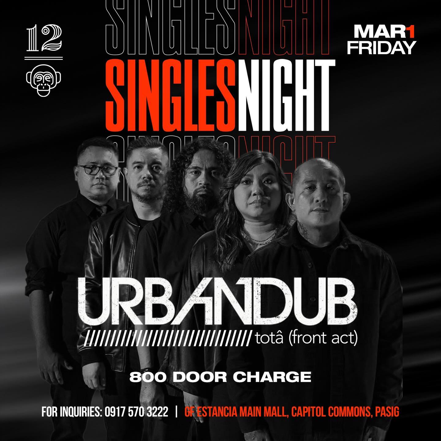 Singles Night with Urbandub | The Beat Manila