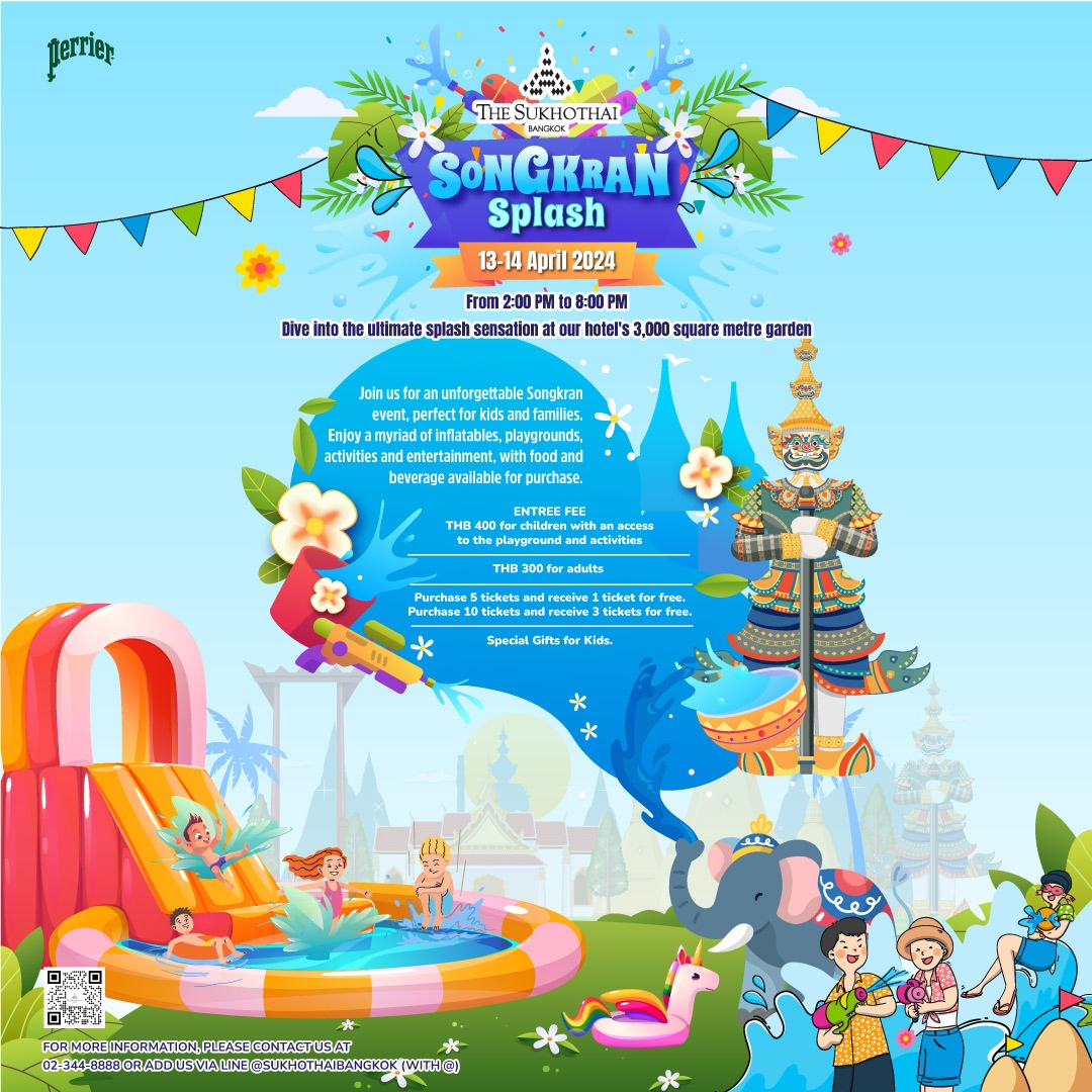 Songkran Splash at The Sukhothai Bangkok | The Beat Bangkok