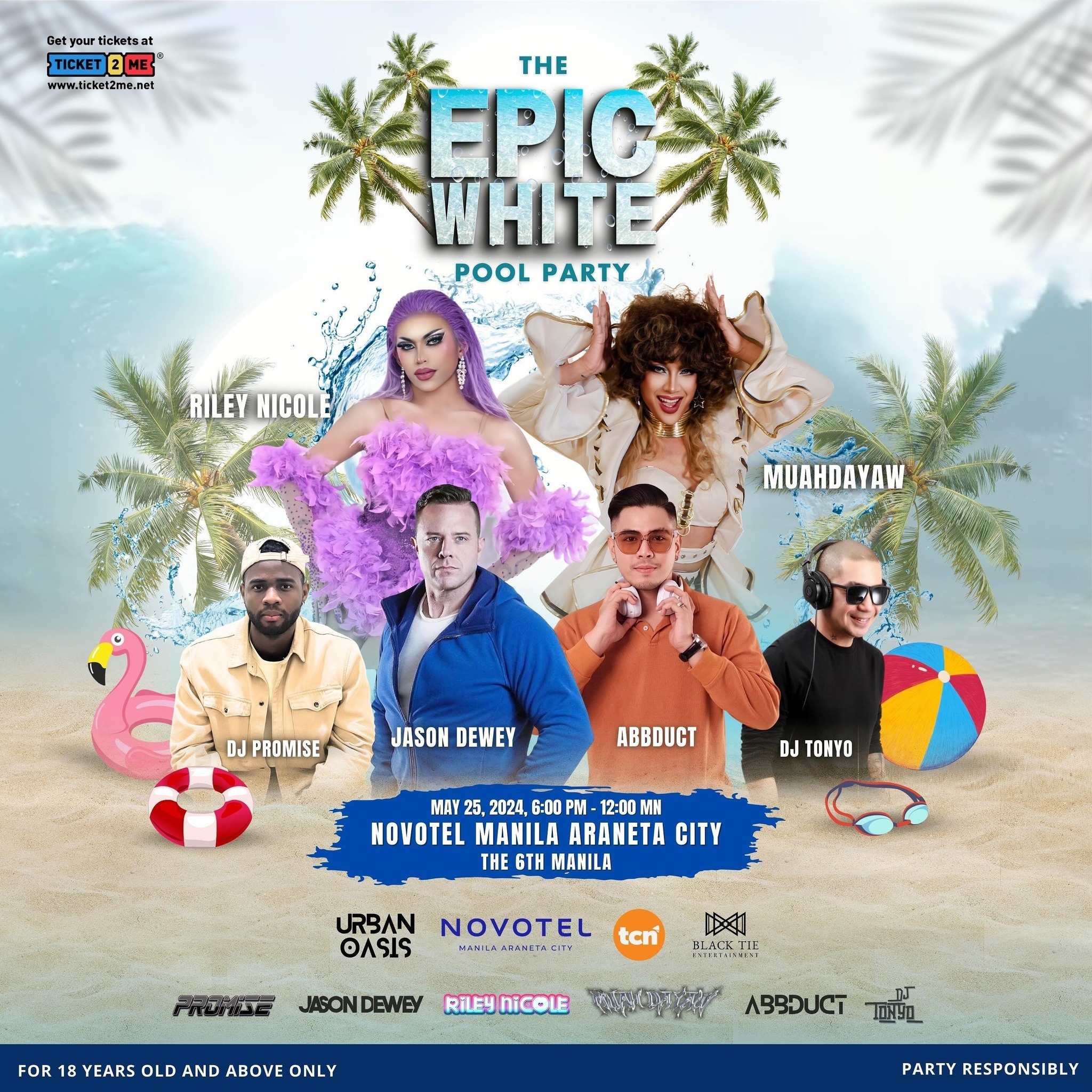 The Epic White Pool Party | The Beat Manila