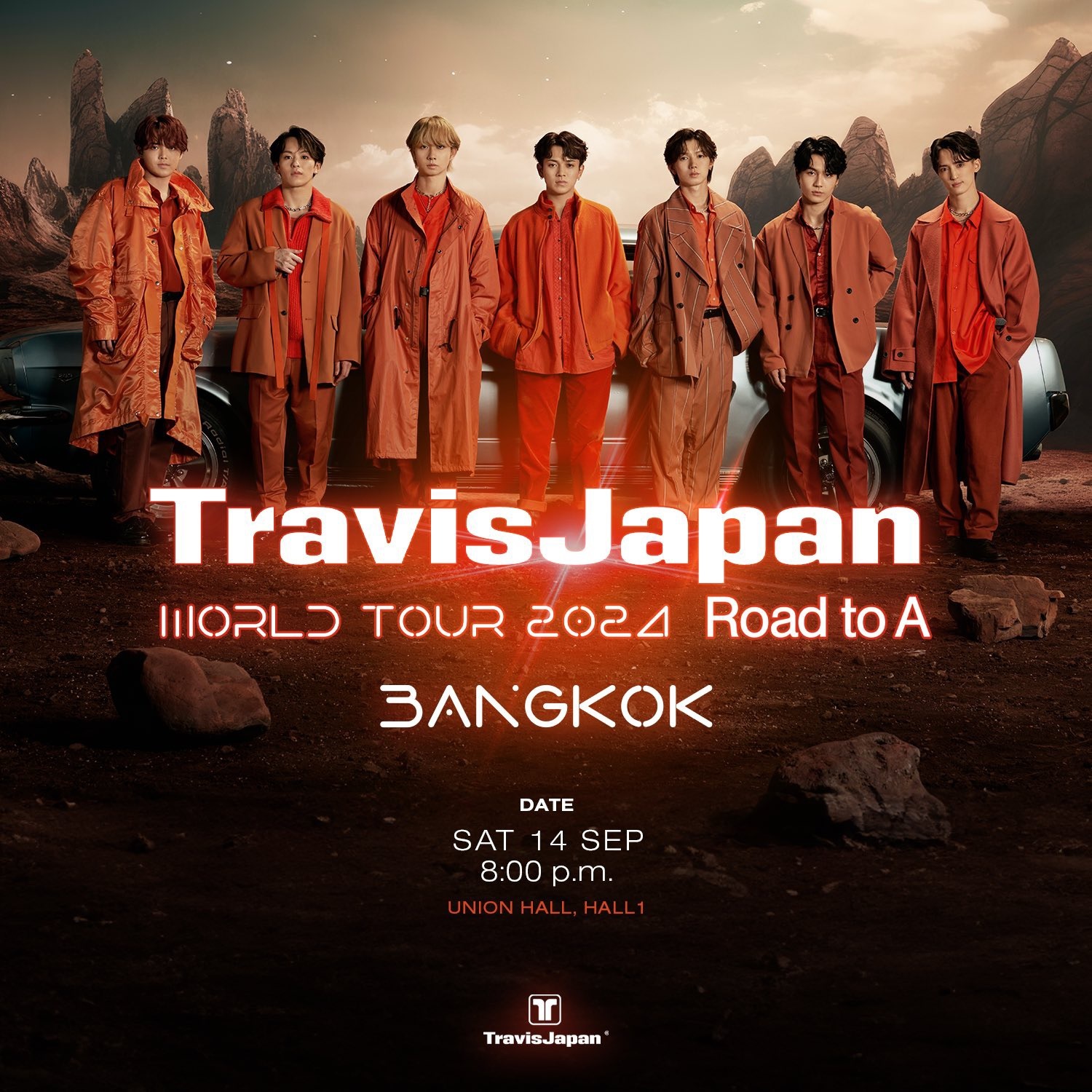 Travis Japan World Tour 2024 Road to A… | The Beat Bangkok