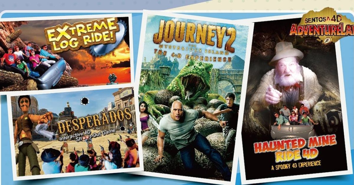 Sentosa 4D AdventureLand at Imbiah… | The Beat Singapore