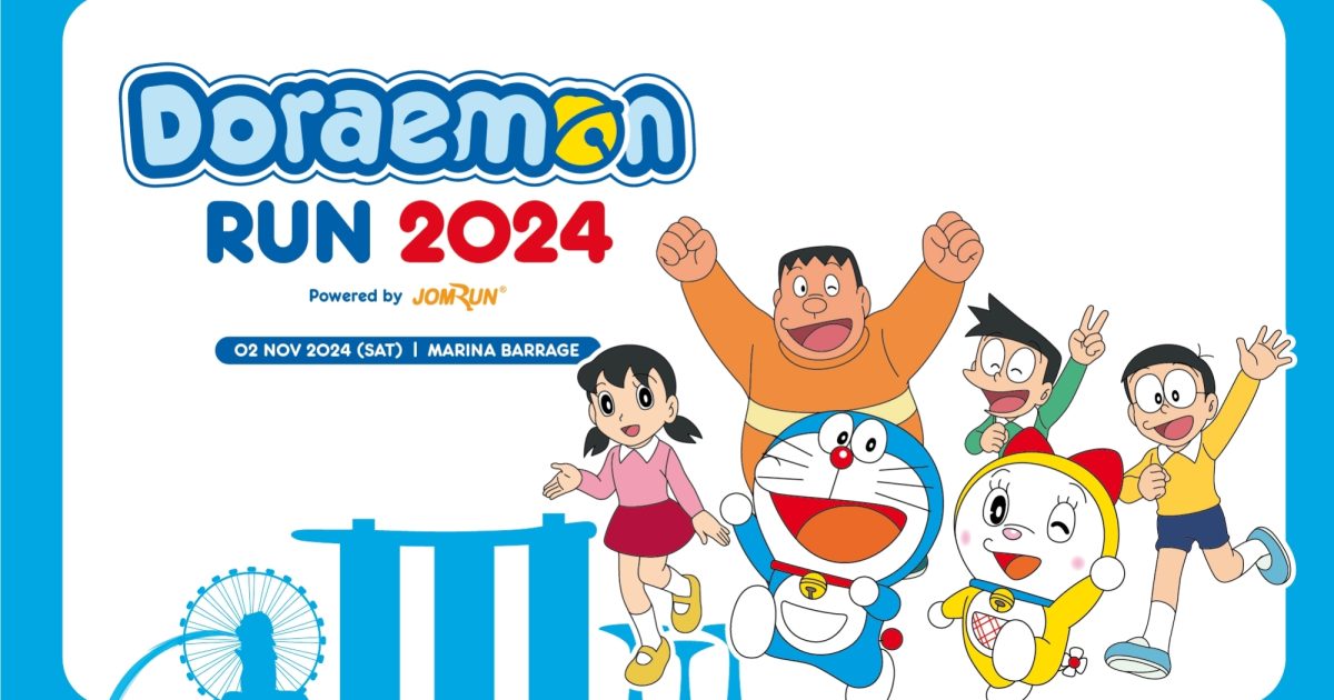 Doraemon Run 2024 Powered By JomRun | The Beat Singapore