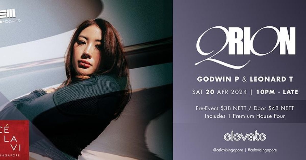 CÉ LA VI Presents QRION | The Beat Singapore