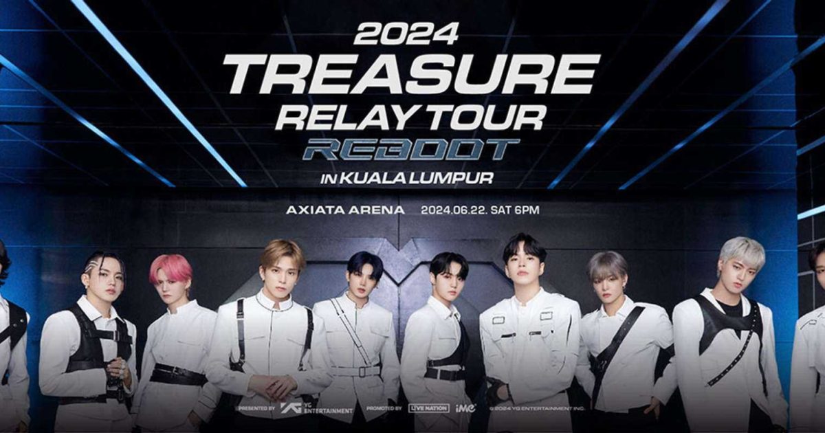 2024 TREASURE Relay Tour 'REBOOT'… | The Beat Kuala Lumpur