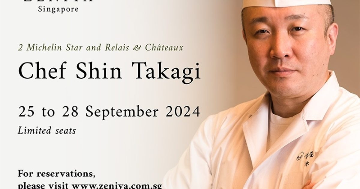 Dine with 2-Michelin-starred Chef Shin… | The Beat Singapore