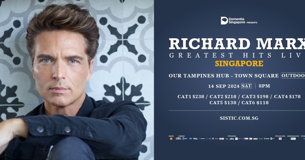 Richard Marx-Greatest Hits Live in… | The Beat Singapore