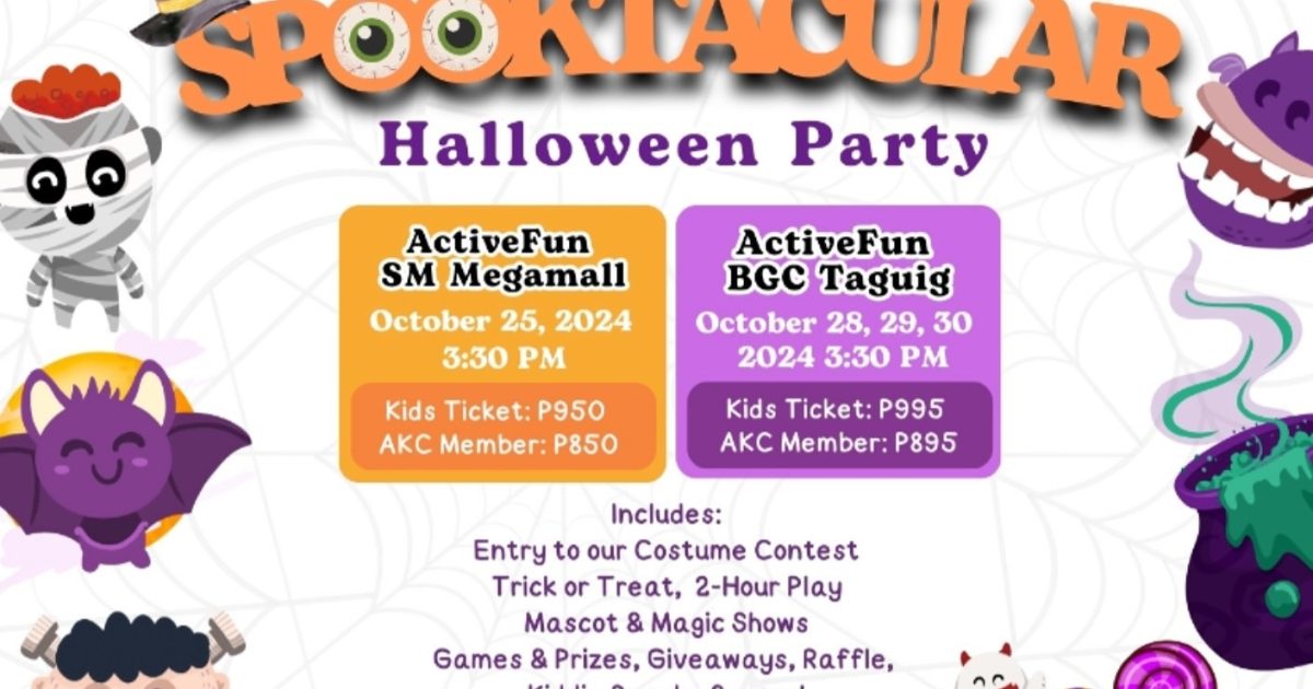ActiveFun Spooktacular Halloween Costume… | The Beat Manila