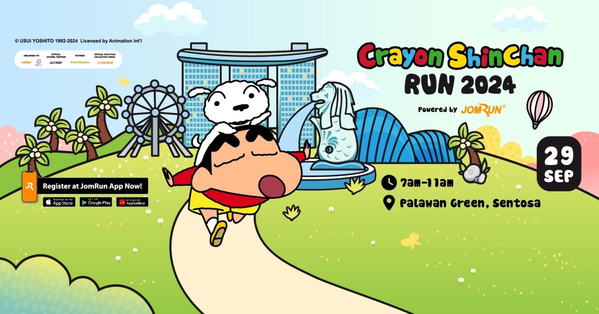 Crayon Shinchan Run 2024 powered by… | The Beat Singapore