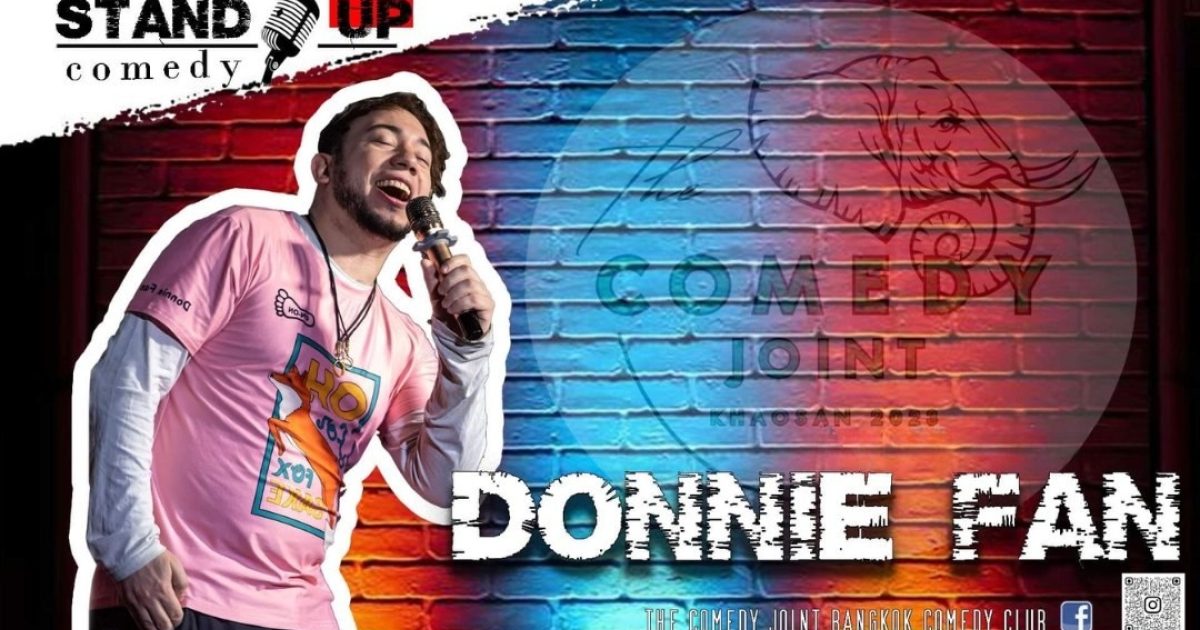 Donnie Fan Residency at The Comedy Joint… | The Beat Bangkok