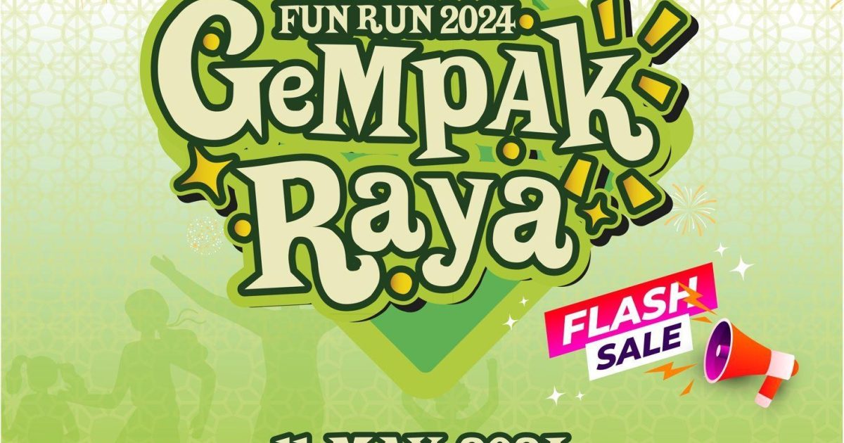 Gempak Raya Fun Run in Kuala Lumpur