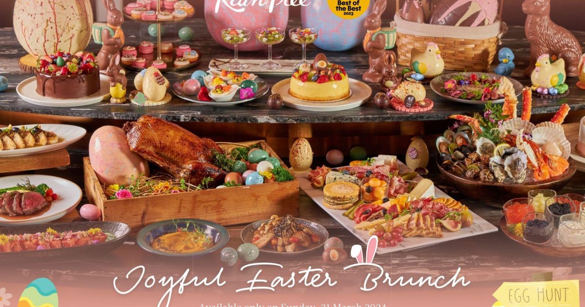 Joyful Easter Brunch at Rain Tree Cafe | The Beat Bangkok