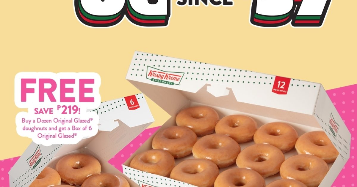 Krispy Kreme - Buy One, Get One Dozen… | The Beat Manila Krispy Kreme - Buy One, Get One Dozen… | The Beat Manila