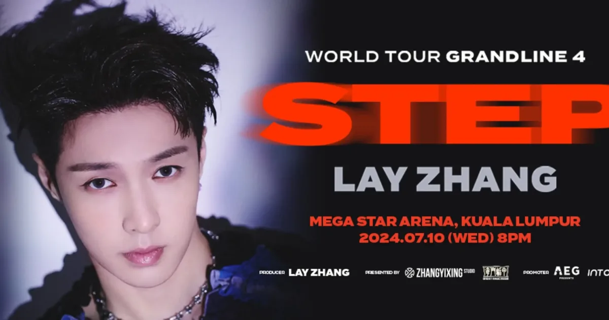 Lay Zhang World Tour Grandline 4: Step 2024 Kuala Lumpur