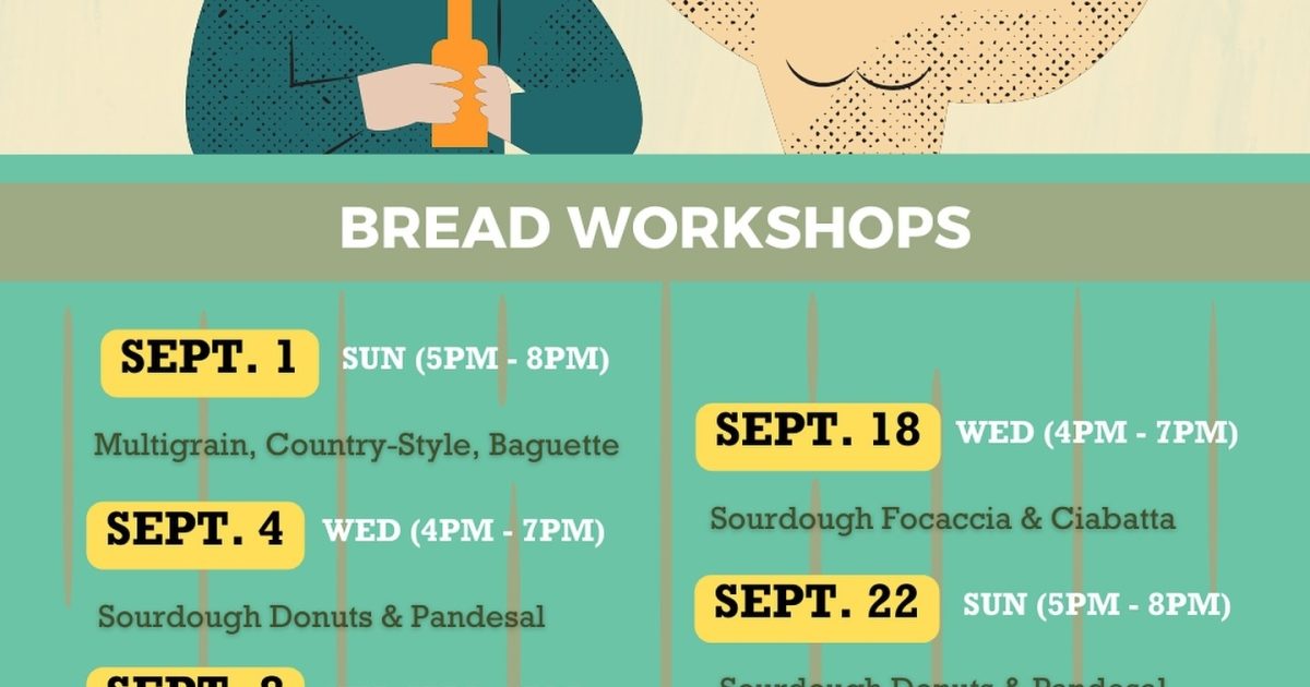 Maker and Made BGC Bread Workshops… | The Beat Manila