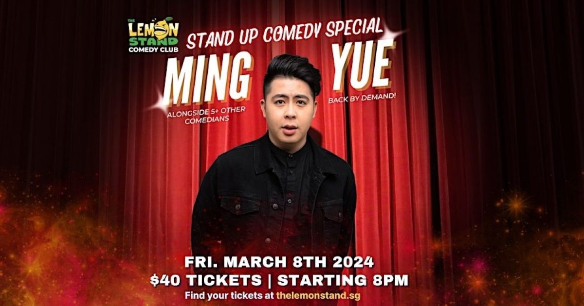 Stand Up Comedy Special: Ming Yue | The Beat Singapore