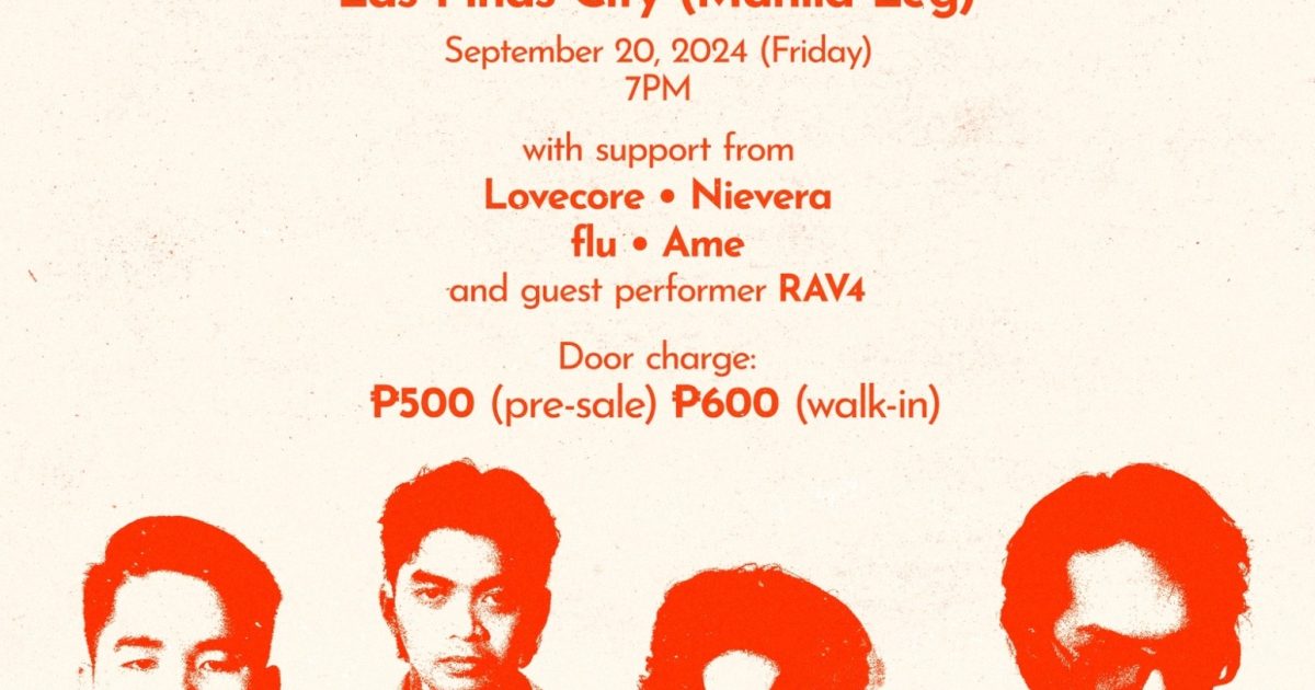 Mt. Lewis 'Citrine' Album Tour (Manila… | The Beat Manila