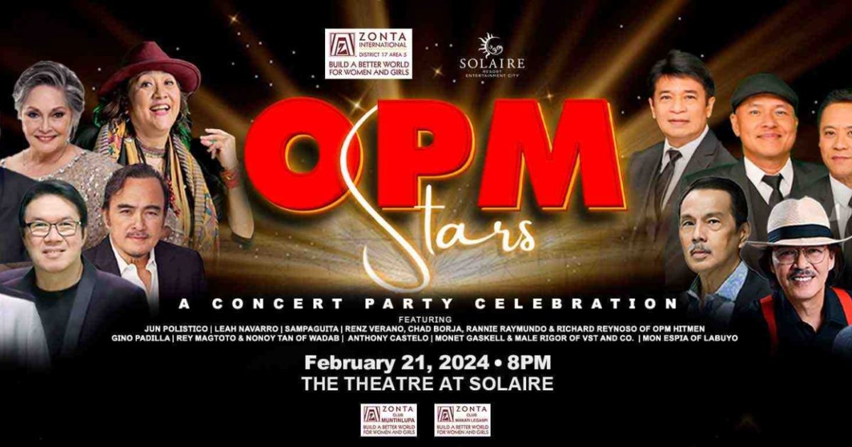 OPM Stars: A Concert Party Celebration | The Beat Manila