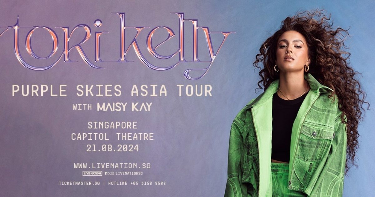 Tori Kelly - Purple Skies Asia Tour in… | The Beat Singapore