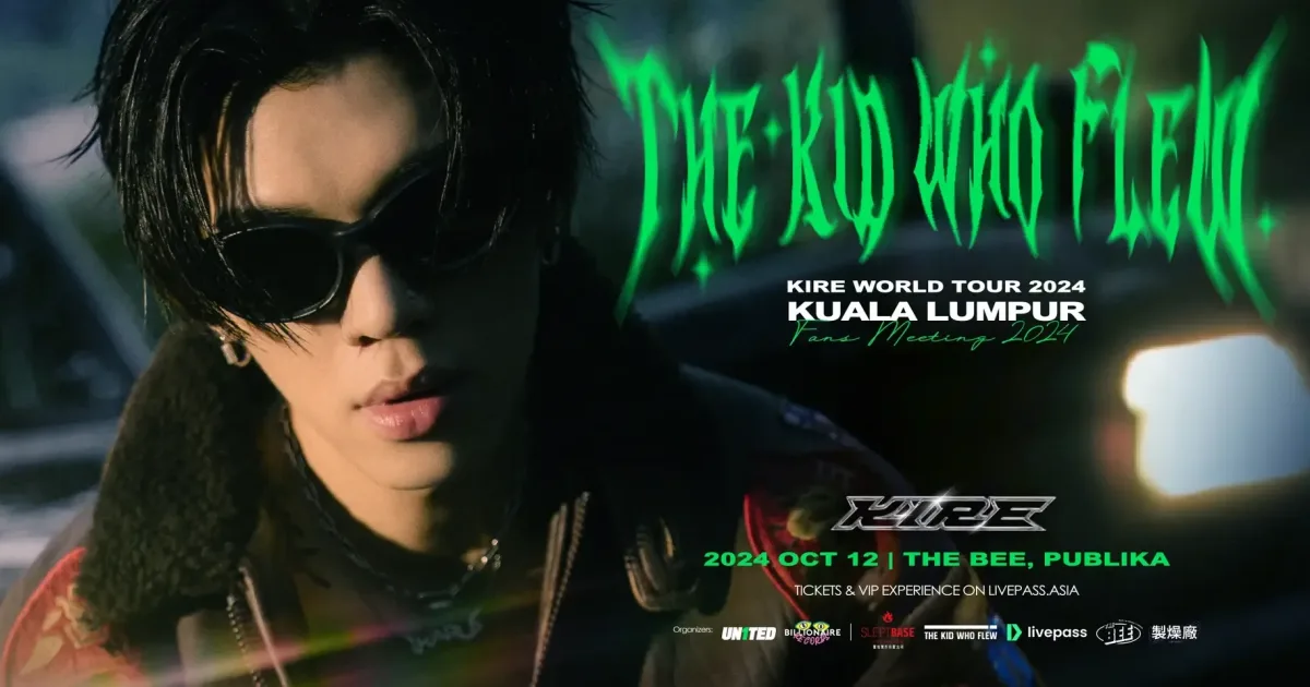 KIRE 'The Kid Who Flew' World Tour