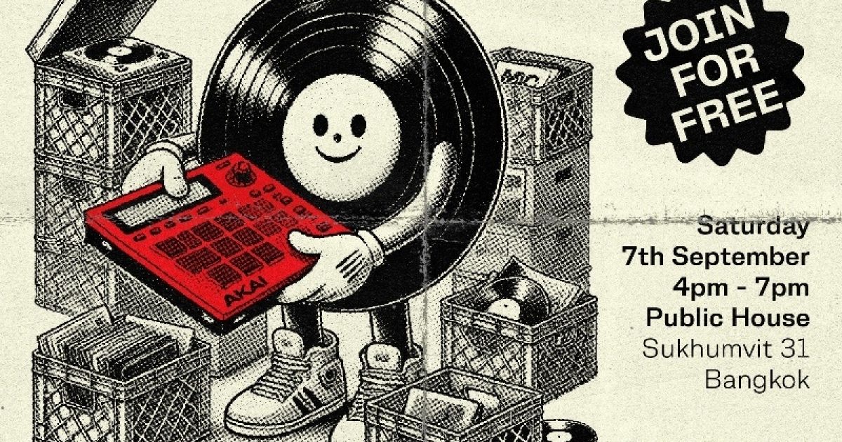 Vinyl Sampling Workshop | The Beat Bangkok